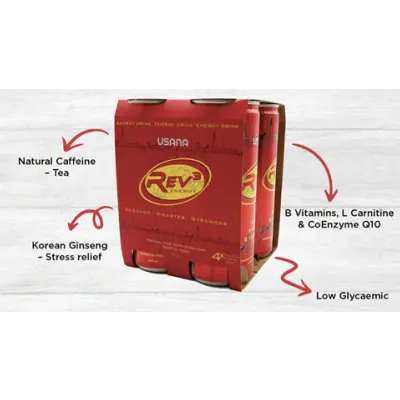Rev3 Energy Drink - 12 Cans