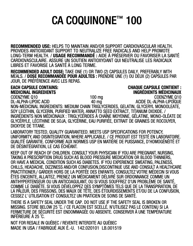 USANA CoQuinone 100 for Heart Health